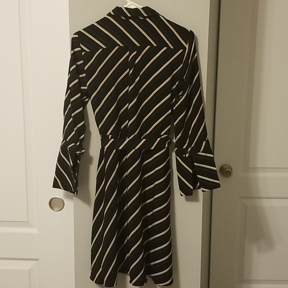 Banana Republic | Dresses | Banana Republic Striped Shirt Dress Size 2 ...